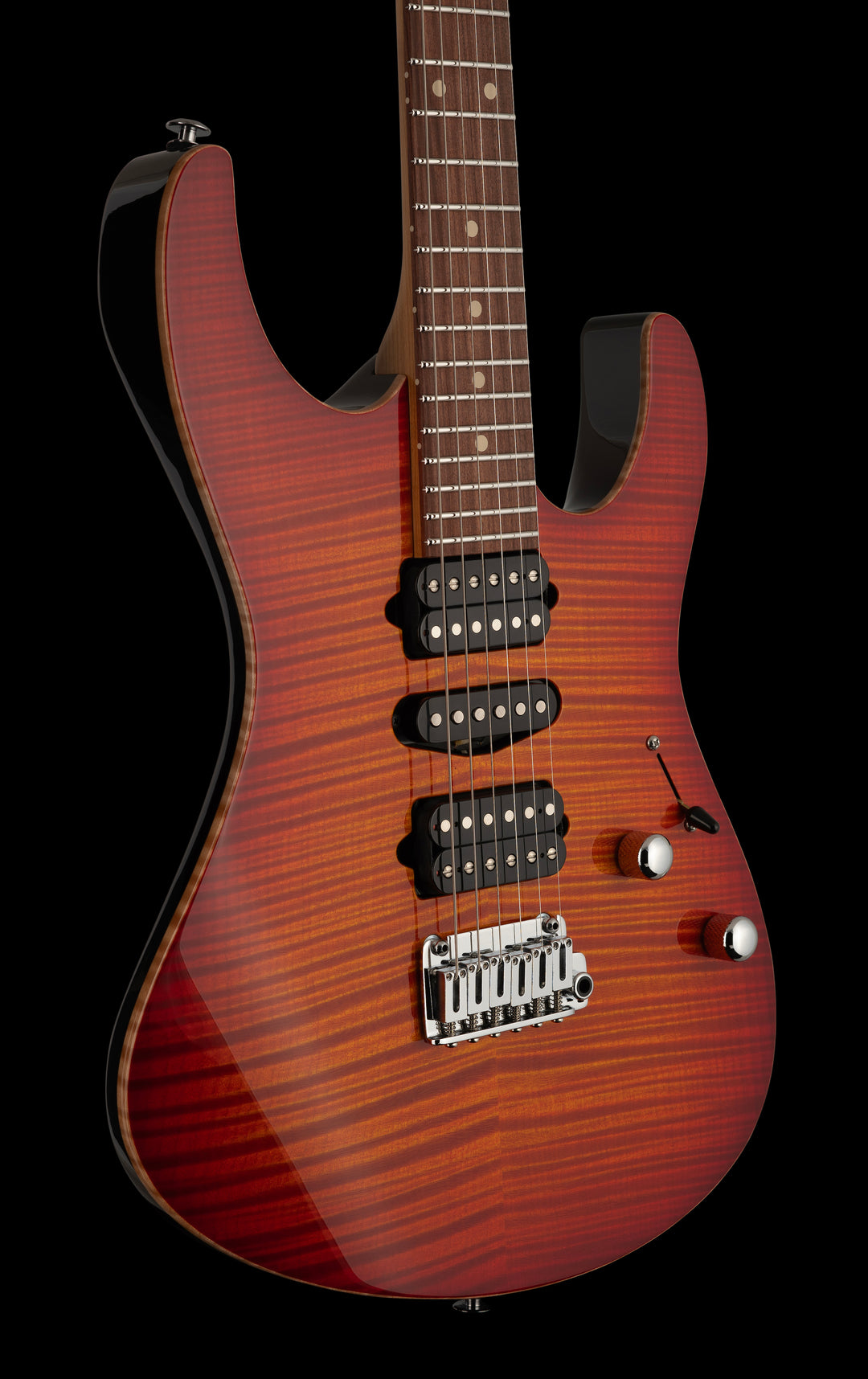 Suhr Modern Plus, Fireburst, HSH, Pau Ferro – Angel City Guitars