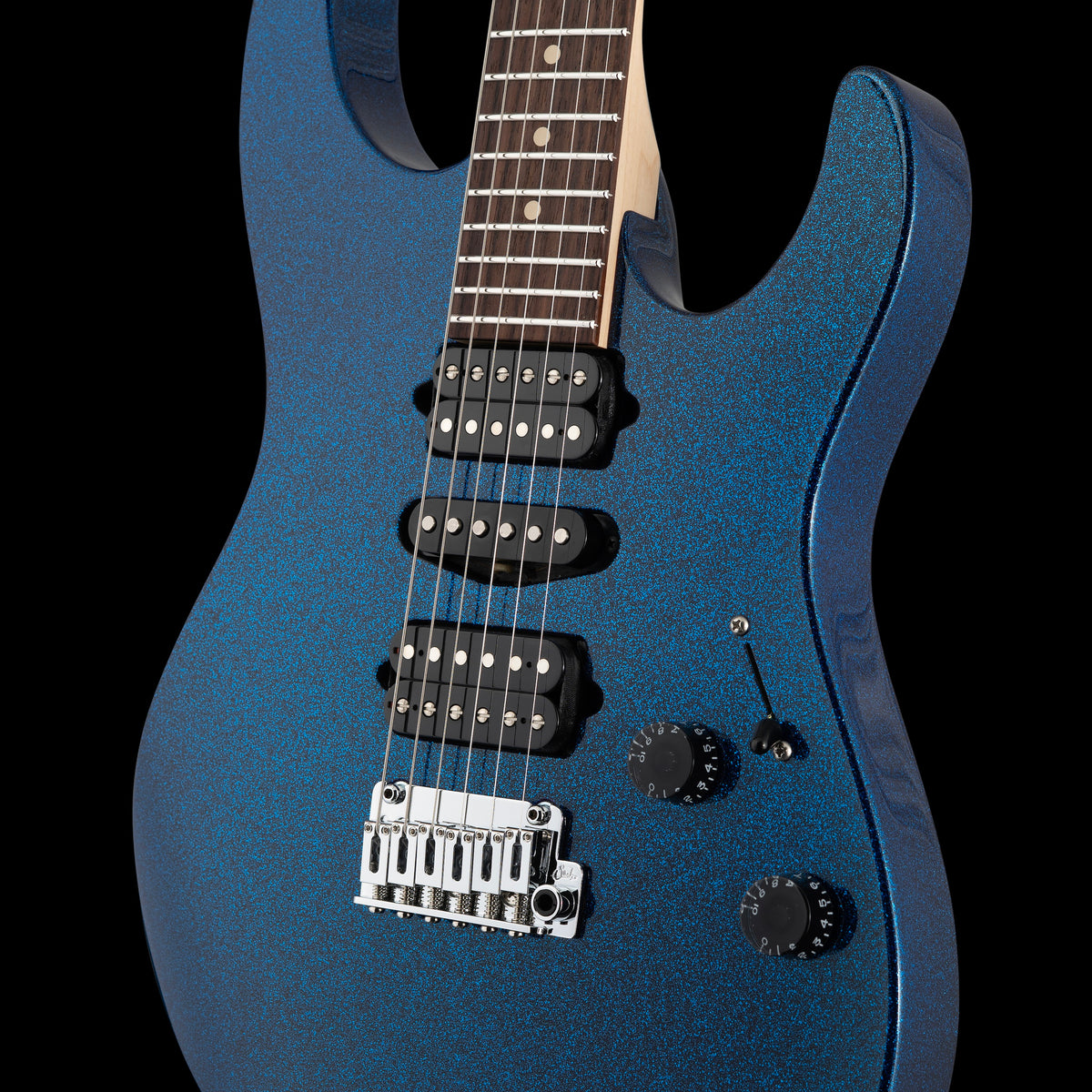 Suhr Custom Modern - Blue Sparkle – Angel City Guitars