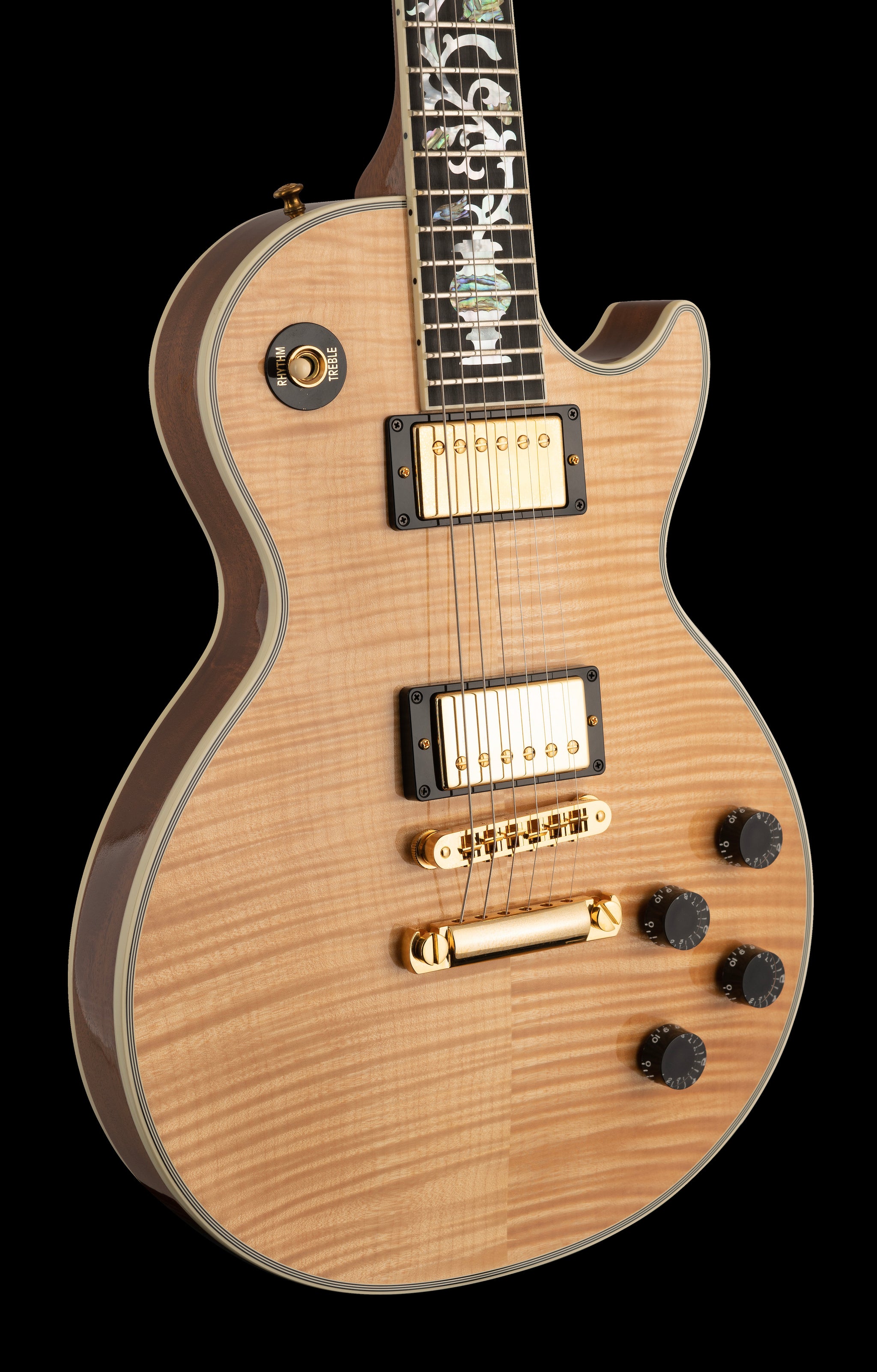 Gibson Custom Shop Les Paul Custom F - Tree of Life – Angel City Guitars