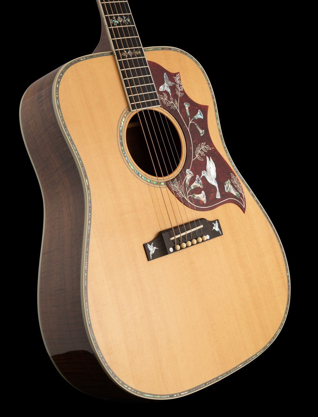 Gibson Custom Shop Koa Hummingbird – Angel City Guitars