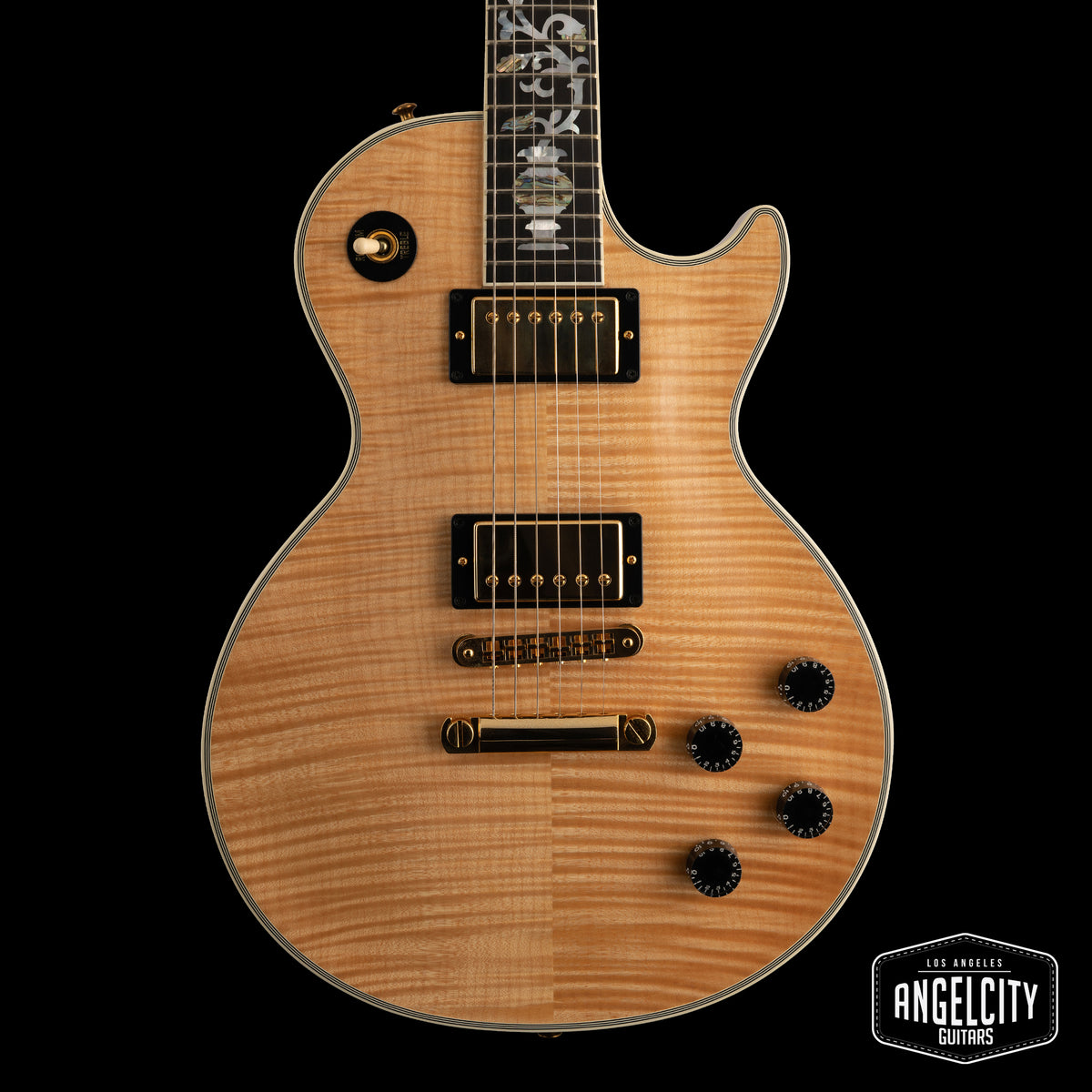 Gibson Custom Shop Les Paul Custom F - Tree of Life – Angel City Guitars