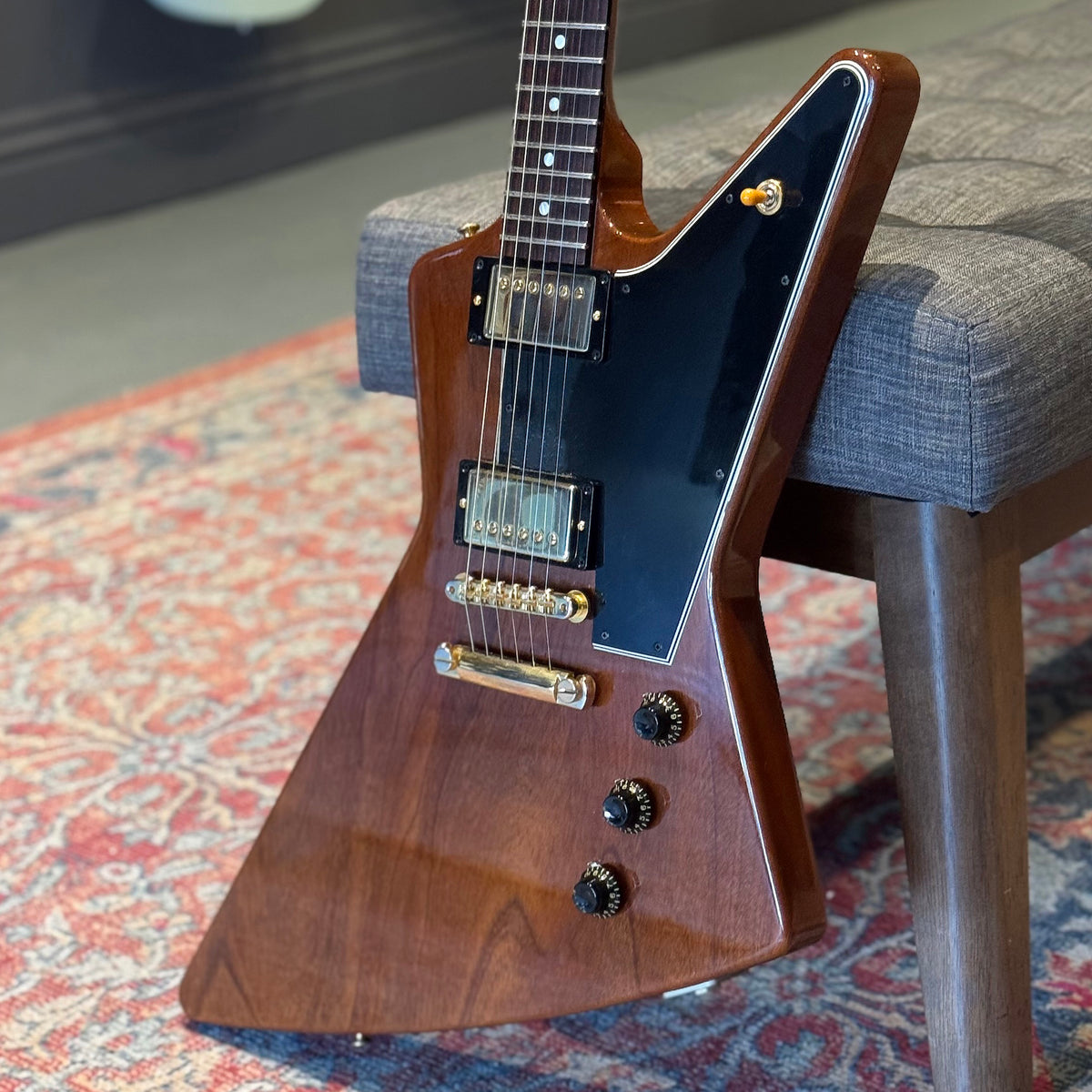 Gibson Custom Shop Mahogany Explorer Reissue – Angel City Guitars