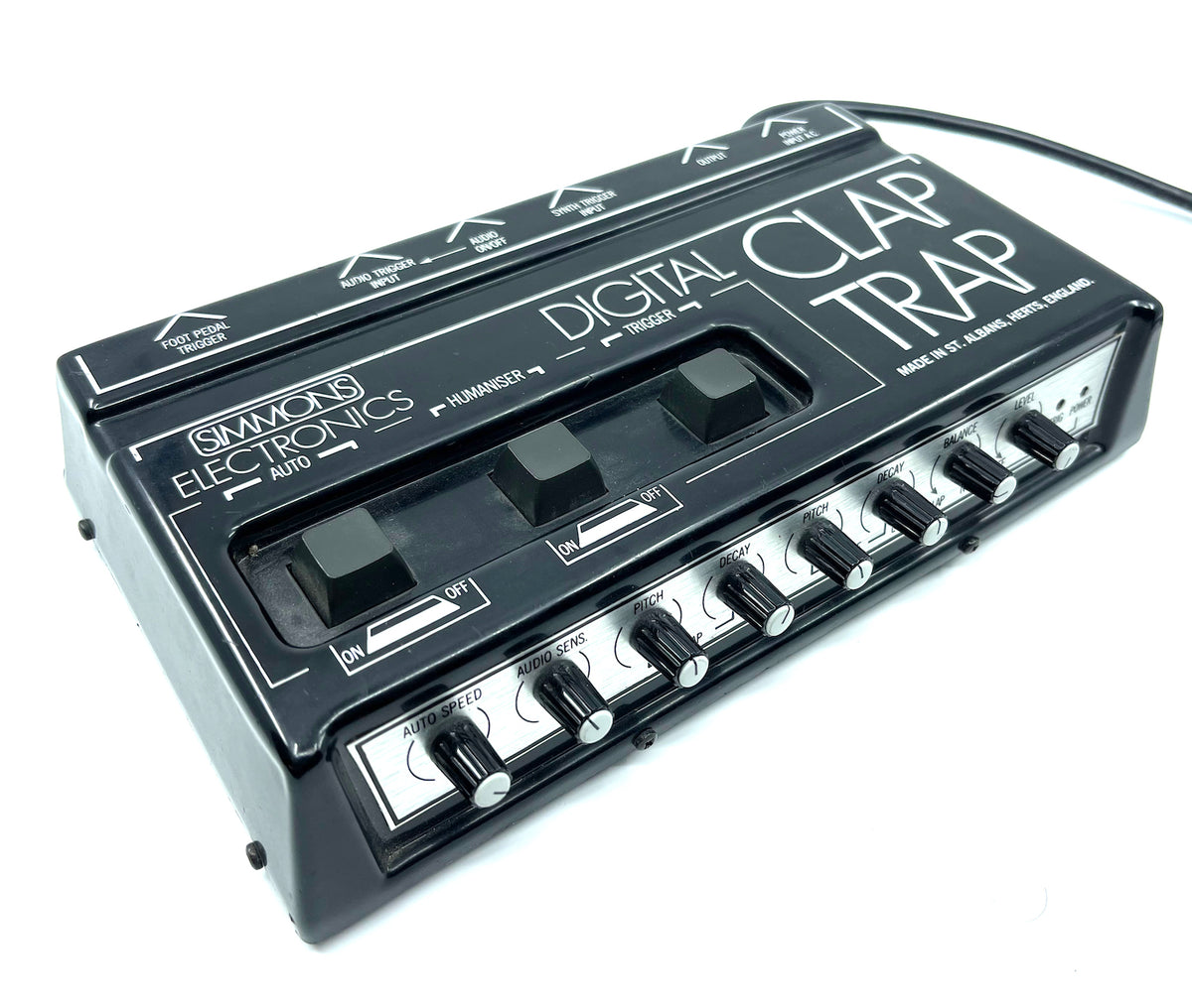 Simmons Digital Clap Trap Handclap Synthesizer – Angel City Guitars