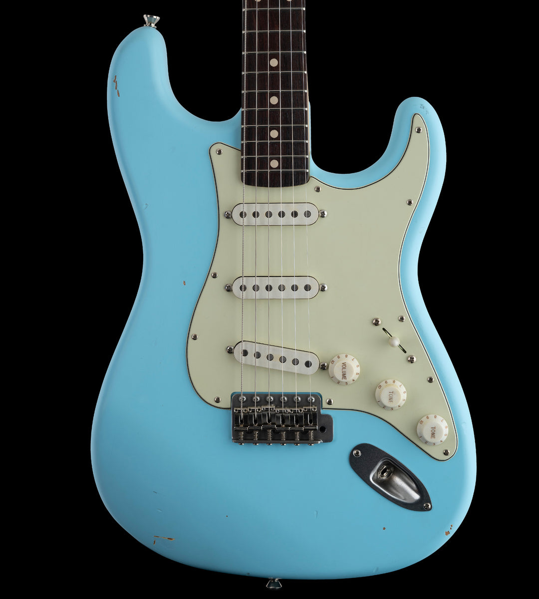 Nash S-63 Sonic Blue – Angel City Guitars