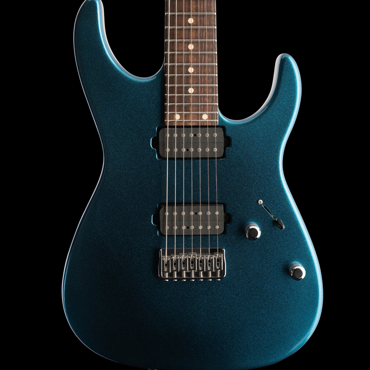 Tom Anderson Angel Player 7 - Metallic Galaxy Blue – Angel City Guitars