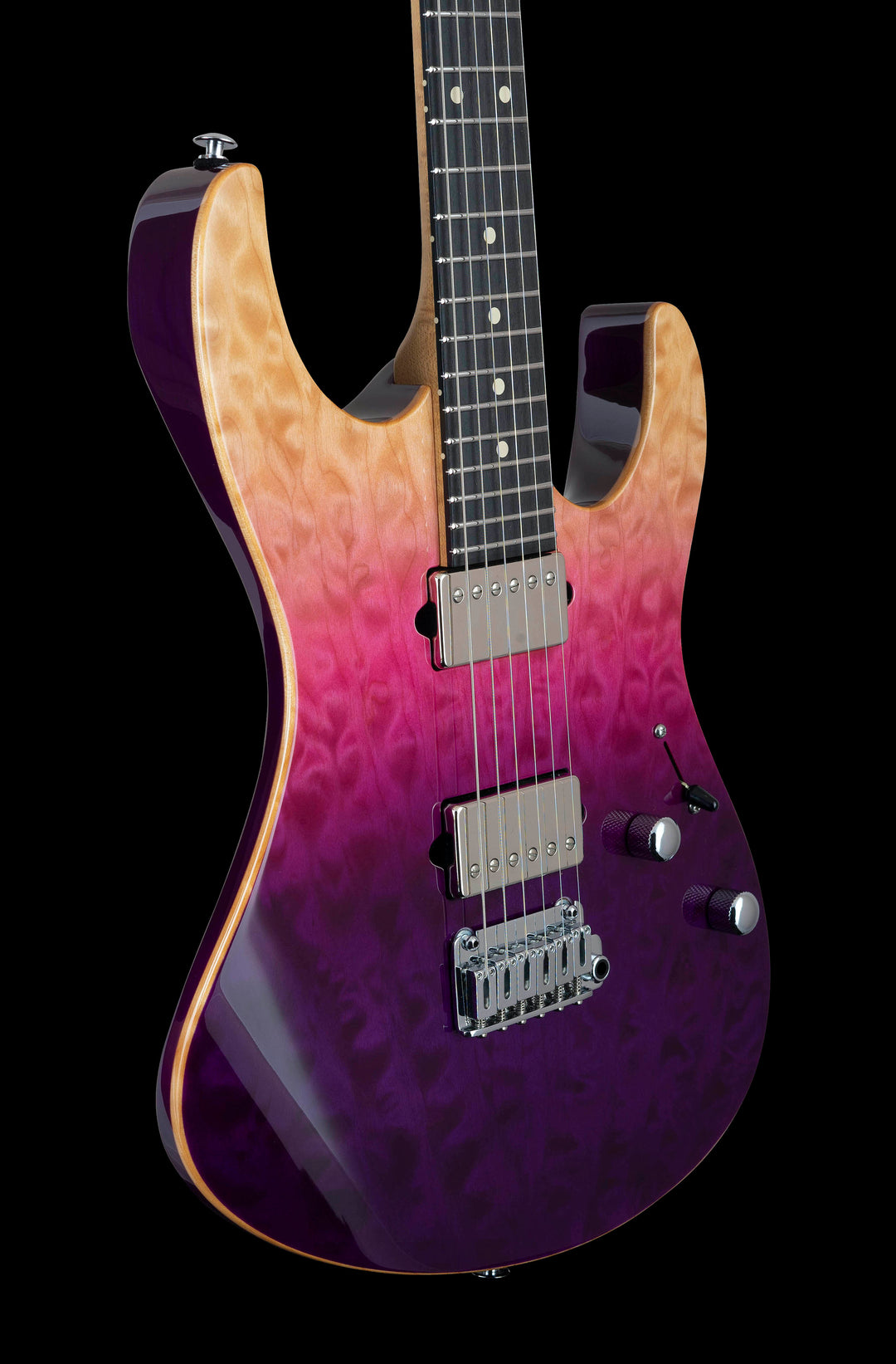 Suhr Custom Modern Trans Purple Gradient – Angel City Guitars
