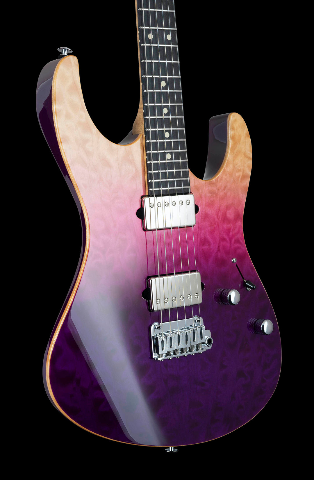 Suhr Custom Modern Trans Purple Gradient – Angel City Guitars