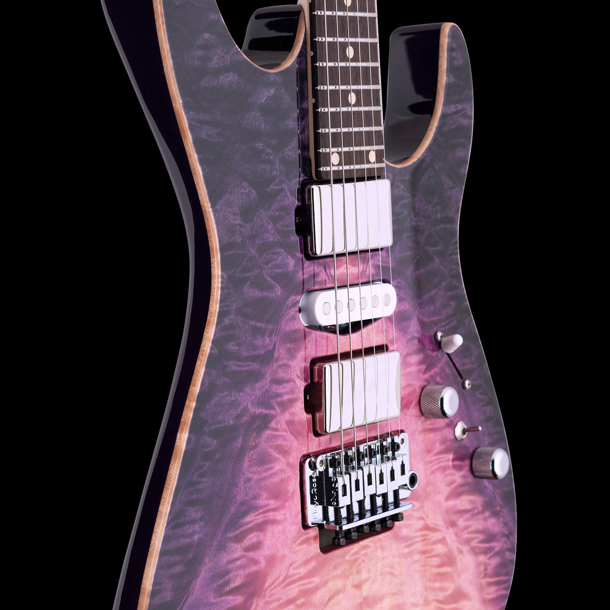 Tom Anderson Angel - Purple WakeSurf – Angel City Guitars