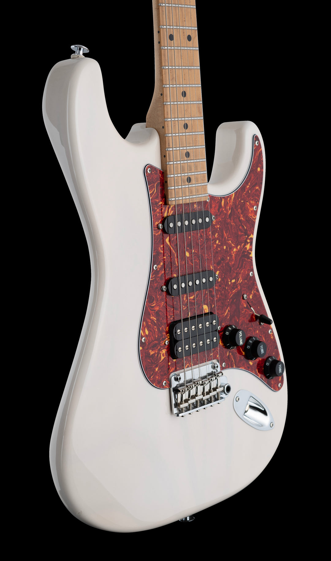 Suhr Limited Edition Classic S Paulownia, Trans White – Angel City Guitars