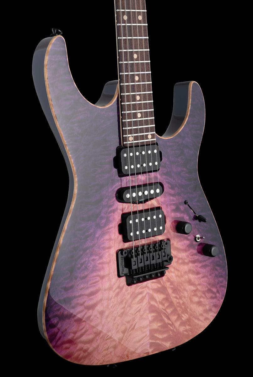 Tom Anderson Angel - Purple WakeSurf – Angel City Guitars