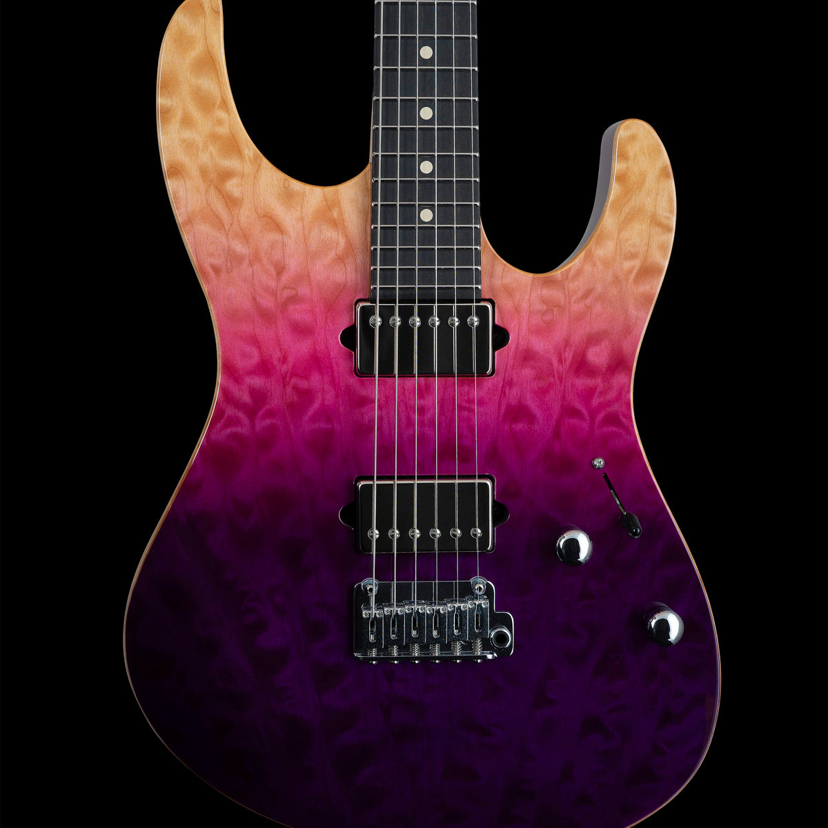 Suhr Custom Modern Trans Purple Gradient – Angel City Guitars